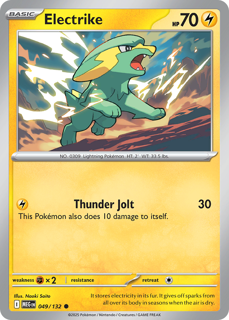 Electrike - Mega Evolution - 049 – Bulbastore