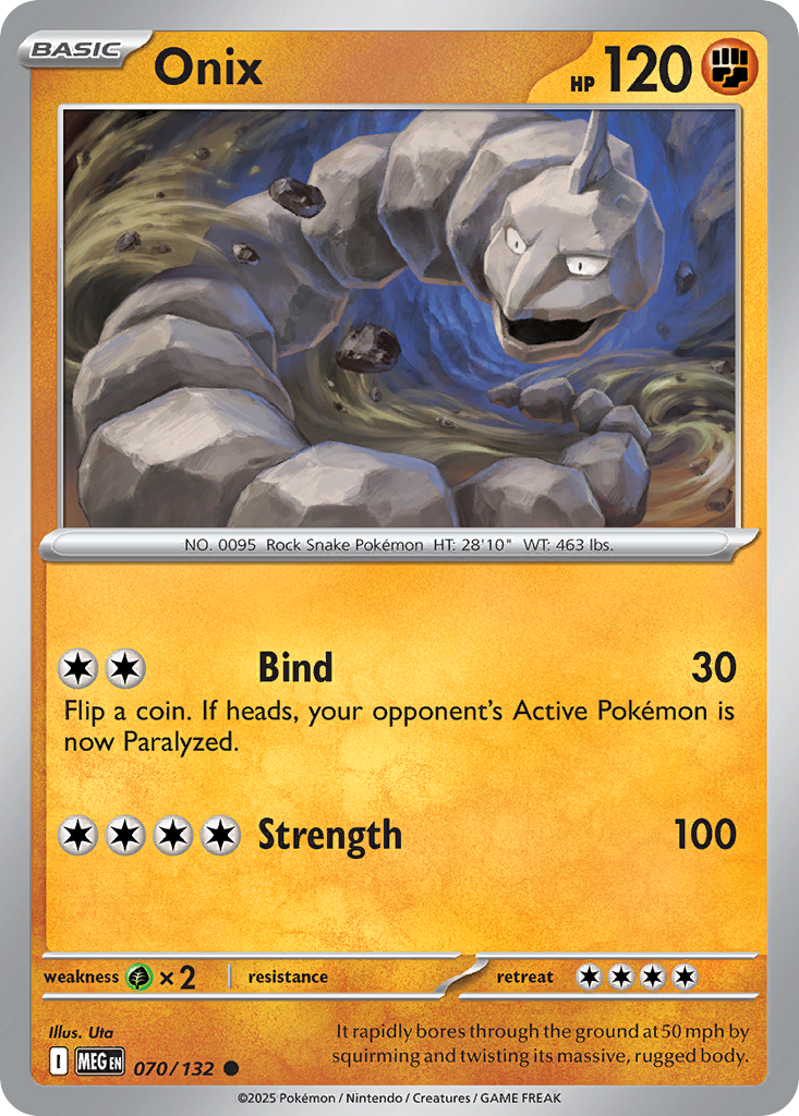 Onix - Mega Evolution - 070 – Bulbastore