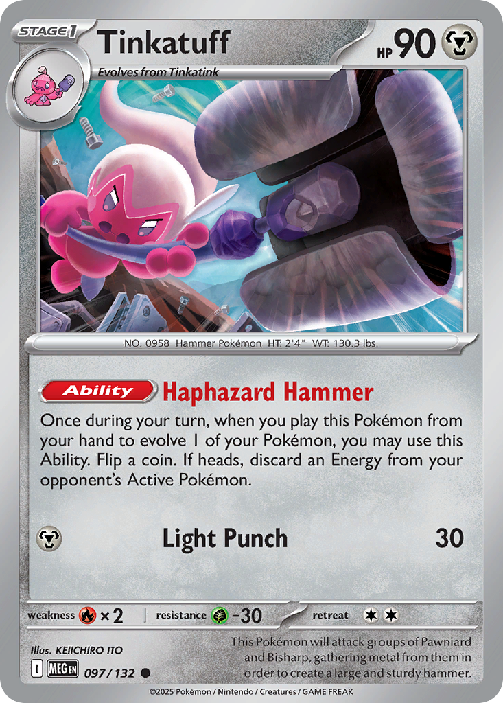 Tinkatuff - Mega Evolution - 097 – Bulbastore